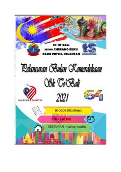 BUKU PROGRAM MERDEKA 2021 - g-28103294 Flip PDF | AnyFlip