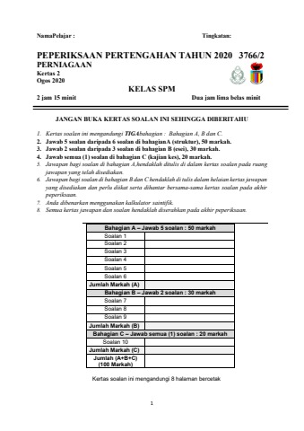SOALAN PPT K2 2020 - faizrais Flip PDF | AnyFlip