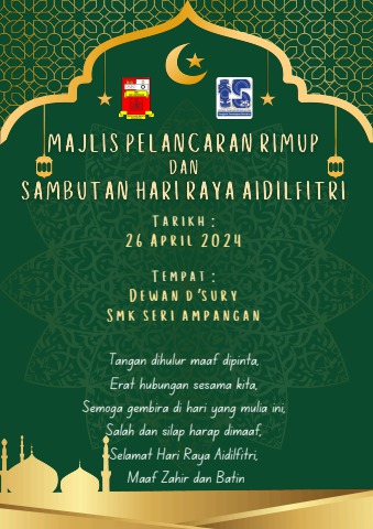 Buku Program Rimup dan Sambutan Hari Raya