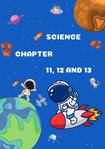 Science form 2 chapter 11, 12 and 13