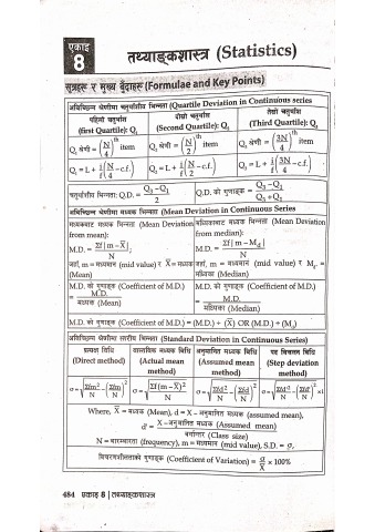 Class 10 OPT Math Stractitcs