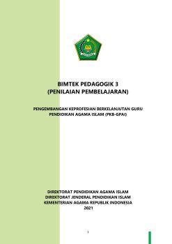 MODUL BIMTEK PEDAGOGIK 3 - sitimunawarah41 Flip PDF | AnyFlip