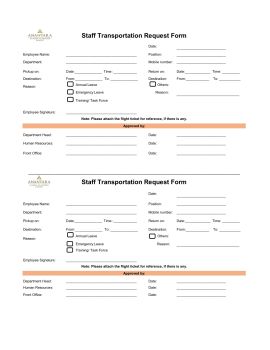 Staff Transportation Request Form- 2022 - prashantkamble157 Flip PDF ...