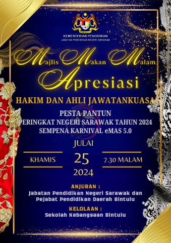 Buku Program Majlis Makan Malam Apresiasi