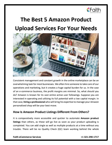 The Best 5 Amazon Product Upload Services For Your Needs - Robart ...