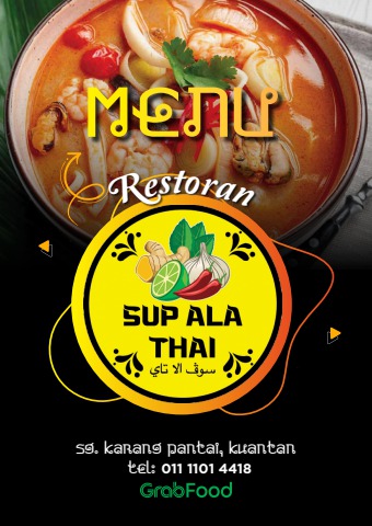 MENU Restoran Sup Ala Thai - adnyish Flip PDF | AnyFlip