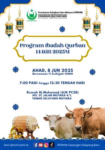 FLYERS IBADAH QURBAN 1446H/2025M