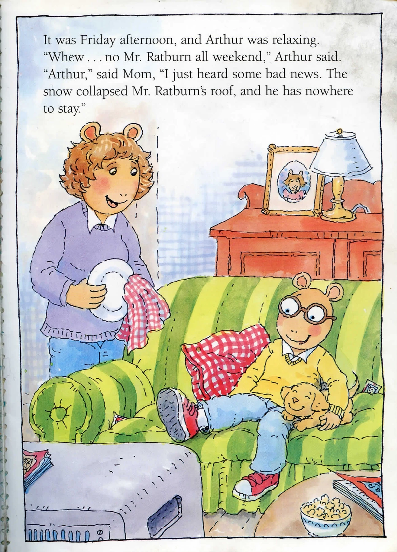 Arthur's Teacher Moves In
