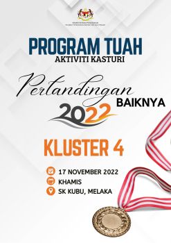 BUKU PROGRAM PERTANDINGAN BAIKNYA KLUSTER 4 - SK TENGKERA 1 Flip PDF | AnyFlip