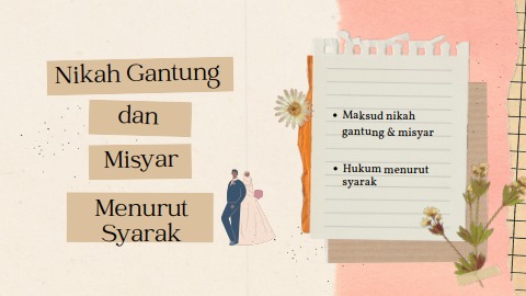 Nikah Gantung dan Nikah Misyar menurut syarak. - Alya Syafiqah Flip PDF | AnyFlip