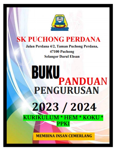 BUKU PENGURUSAN SKPP 2023 (Transformasi) - SK PUCHONG PERDANA-CM4 KPM ...