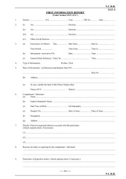 FIRST INFORMATION REPORT - mayurvalavi Flip PDF | AnyFlip