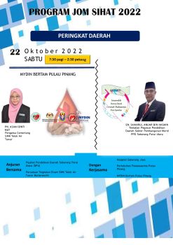 Program Jom Sihat 2022 - chandersp Flip PDF | AnyFlip
