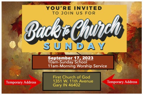 2023 FCOG Back to Church Sunday Invite