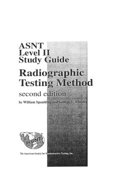 ASNT Level II - Radiography - operationskyscan Flip PDF | AnyFlip