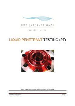 Liquid Penetrant Testing - operationskyscan Flip PDF | AnyFlip