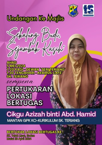 Undangan Guru dan AKP Ke Majlis Sekalung Budi Sejambak Bakti Cikgu ...