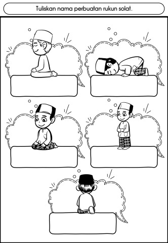 AKTIVITI - RUKUN SOLAT TAHUN 1