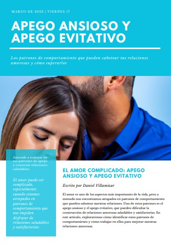 Apego ansioso y apego evitativo los patrones de comportamiento que pueden sabotear tus ...