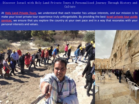 Discover Israel with Holy Land Private Tours: A Personalized Journey ...