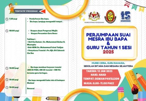 Program Suai Mesra Ibu bapa dan guru Tahun 1 2025 - nursyamimi13-398 ...