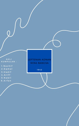 Blue Simple Lines Notebook Book Cover - MUHAMMAD AIDIL EQMAL BIN ...