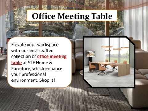 Office Meeting Table - STF Home & Furniture Flip PDF | AnyFlip