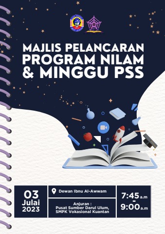 Buku Program Majlis Pelancaran Program NILAM & PSS - Syakirah Ruslan ...