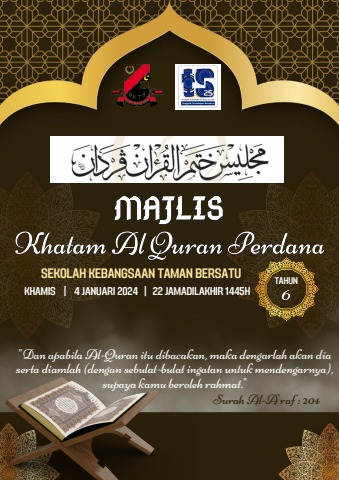 BUKU PROGRAM KHATAM QURAN PERDANA TAHUN 6 SESI 2023-2024 SKTB ...