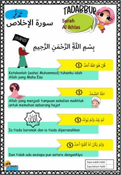 NOTA TADABBUR SURAH AL IKHLAS - Ustazah Scooter | Membalik PDF Dalam ...