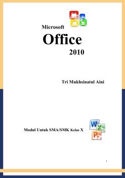 Modul Microsoft Office 2010 - mukhsinatul88 Flip PDF | AnyFlip