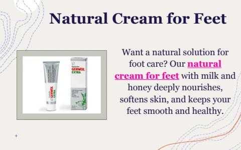 Natural Cream for Feet