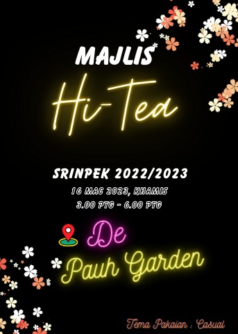 MAJLIS HI TEA SRINPEK - mashitahshaari Flip PDF | AnyFlip