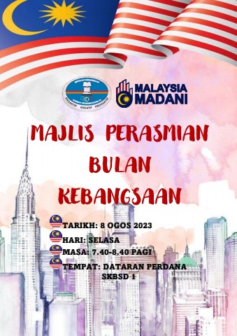 BUKU PROGRAM PERASMIAN BULAN KEBANGSAAN