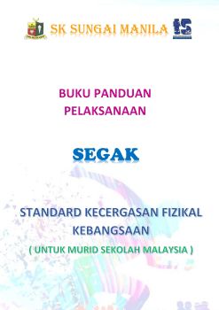 BUKU PANDUAN PELAKSANAAN SEGAK_SK SUNGAI MANILA_SEM 2_2022 - marylyne ...