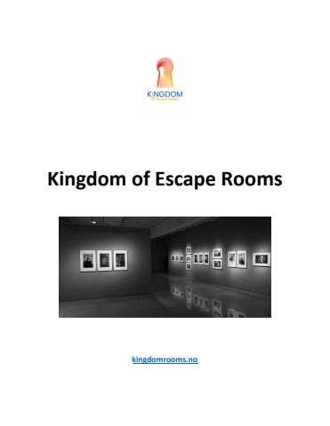 Kingdom of Escape Rooms - Kingdom rooms Flip PDF | AnyFlip