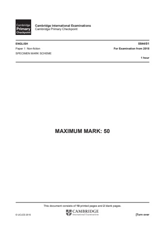 253901-english-specimen-paper-1-mark-scheme-2018 - eve_sameira Flip PDF | AnyFlip