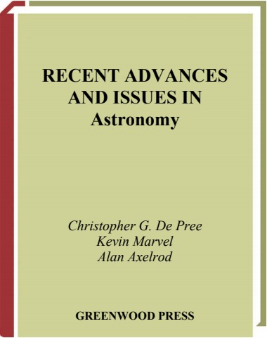 Recent Advances and Issues in Astronomy