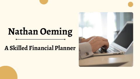 Nathan Oeming - A Skilled Financial Planner