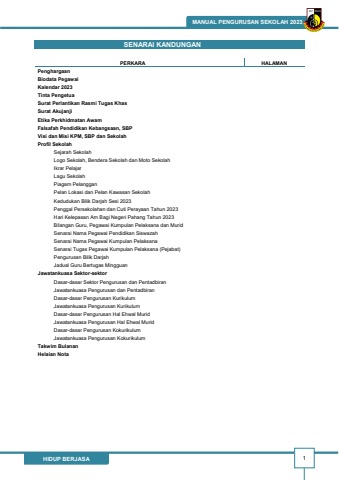 BUKU PENGURUSAN SEMSAS 2023 - MUHAMAD SHAFIQ BIN MOHD NAJIB KPM-Guru Flip PDF | AnyFlip