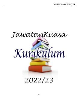 BUKU PENGURUSAN KURIKULUM 2022-23 with cover - sitifauzimah Flip PDF | AnyFlip