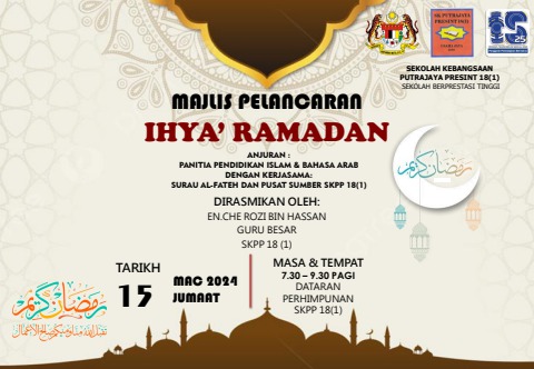 PROGRAM PELANCARAN IHYA' RAMADAN 2024 - nurzulaikhazuhaili Flip PDF ...