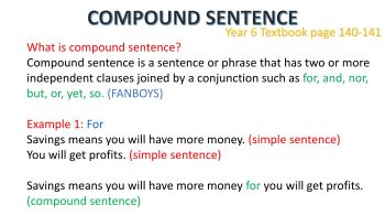 Year 6 Compound Sentences - g-39317182 Flip PDF | AnyFlip