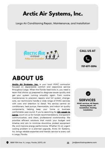 Arctic Air Systems, Inc.