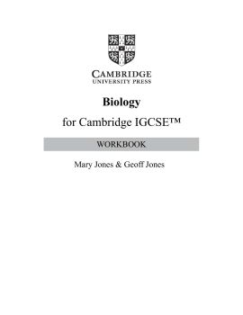 Cambridge IGCSE™ Biology Workbook with Digital Access (2 Years ...