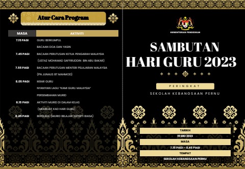 SAMBUTAN HARI GURU 2023 PERINGKAT SK PERNU - kieszmiracle Flip PDF ...