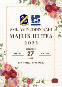 BUKU PROGRAM MAJLIS HI TEA 2022 - ezma7713 Flip PDF | AnyFlip