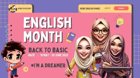 ENGLISH MONTH SKBK 2025