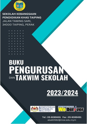 Buku Pengurusan dan Takwim Sekolah 2023 - Aliff Faiz Flip PDF | AnyFlip