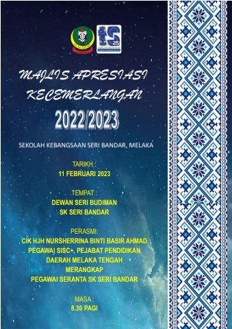 BUKU PROGRAM HARI APRESIASI KECEMERLANGAN SK SERI BANDAR - Nurhudah ...